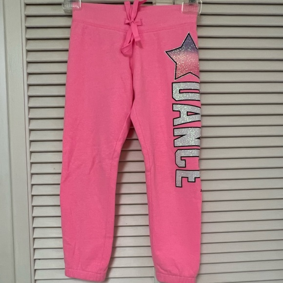 Justice | Bottoms | Justice Girls Pink Dance Sweatpants Size 5 Vguc ...